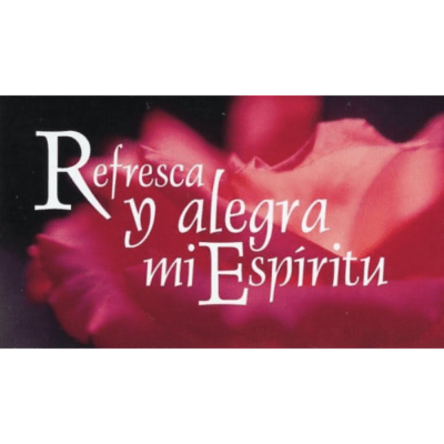 SPANISH Refresca y alegra (Refresh & Gladden)- Teaching Cards - Bahai ...