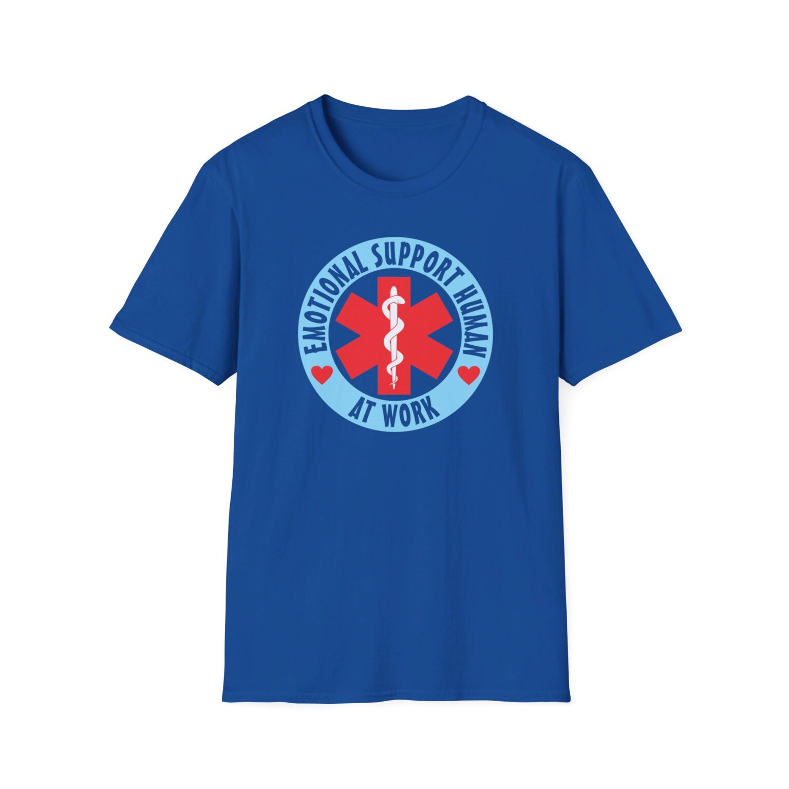 Emotional Support Human T-Shirt (2-Versions) - Bahai Resources